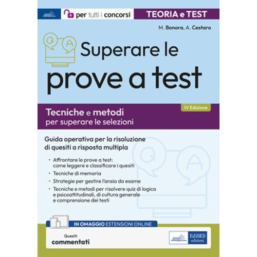 EBOOK- Superare le prove a test: Tecniche e metodi per superare le ...