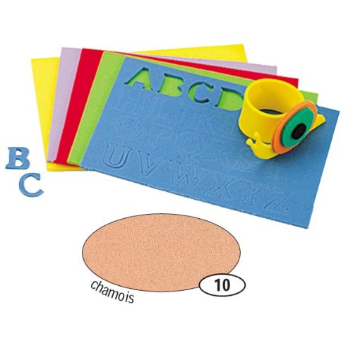 Folia 23510Foam Rubber, 29x 40cm, 5Bogen, Chamois – BigaMart