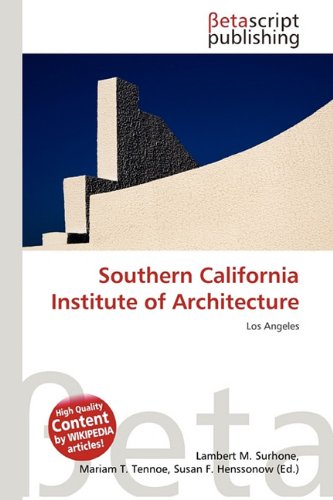 Amazon | Southern California Institute of Architecture | Surhone ...