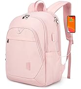 Amazon.com: BAGSMART Travel Backpack for Women, 15.6 Inch Laptop ...