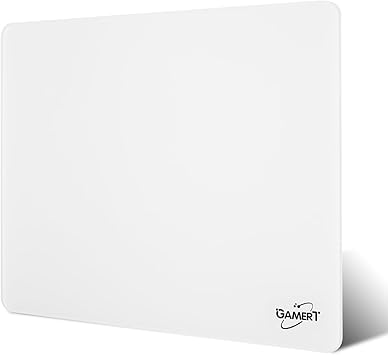 Amazon.co.jp: GamerT グラスゲーミングマウスパッド 滑らかで精度 洗いやすい 耐摩耗性に 強化ガラス eスポーツとオフィス ...
