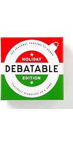 Amazon.com: Brass Monkey Debatable Game Set | 200 Two-Sided Game Cards ...