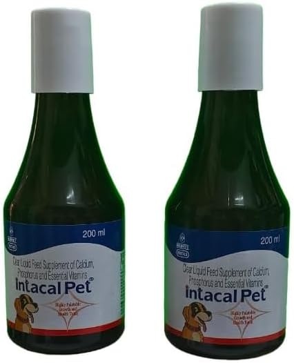 Royal Sigma INTA-Cal Calcium Syrup 200ml for Dog Pack of 2 : Amazon.in ...