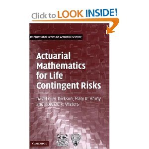 Actuarial Mathematics for Life Contingent Risk byWaters: Waters: Amazon ...