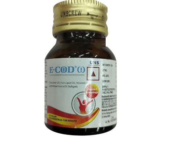 E-Cod Omega - Strip of 30 Capsules : Amazon.in: Health & Personal Care