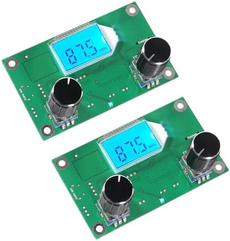 Amazon.com: XIITIA 2pcs Digital FM Receiver Module, DC 3V-5V Radio ...