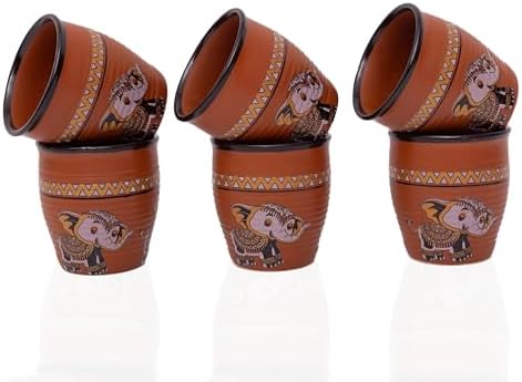 Handmade Traditional Kulhar Kulhad Chai Tea Coffee Mug Cup Cantaritos ...