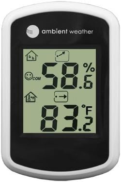 Amazon.com: Ambient Weather WS-03 Compact Indoor Temperature and ...