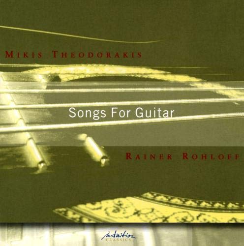 THEODORAKIS,MIKIS - Songs for Guitar - Amazon.com Music