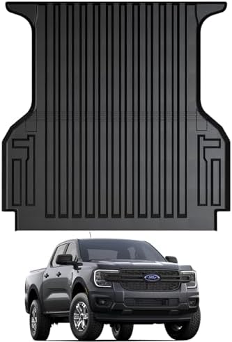 Amazon.com: SMABEE Truck Bed Mat & Tailgate Mat for Ford Ranger 2024 ...