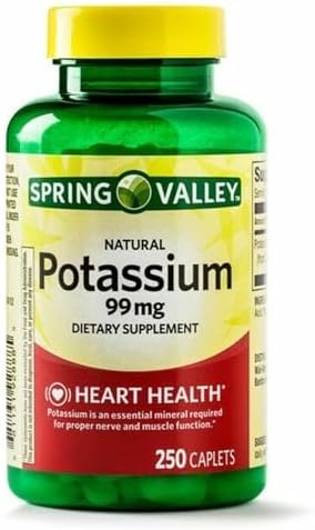 Amazon.com: Spring Valley Potassium Heart Health Dietary Supplement ...