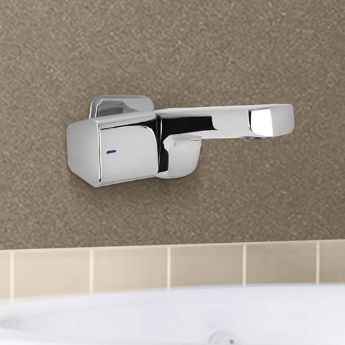 JAQUAR Fusion Series Wall Mounted HOT and Cold Basin Mixer/TAP (Chrome ...
