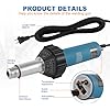 Iglobalbuy 1500W Hot Air Plastic Welder Plastic Welding Roofing Kit ...