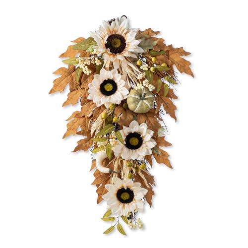 Best Front Door Teardrop Swags for Christmas and Fall Decor – Gift ...