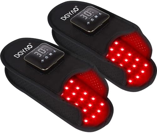 Amazon.com: Red Light Therapy for Foot Infrared Light Therapy Slipper ...