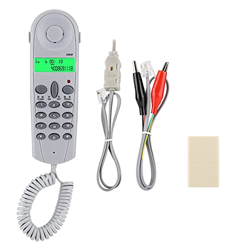 Wired Telephone Phone Line Tester, Butt Test Check Connector Cable Tool ...
