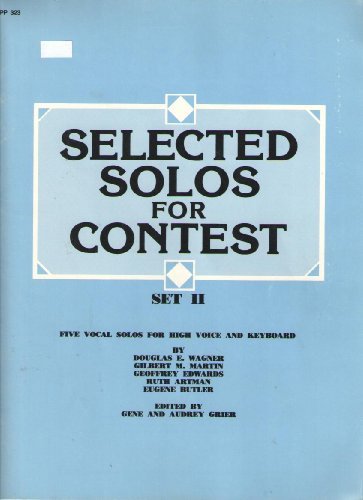 Five Vocal Solos for High Voice and Keyboard (Selected Solos for ...