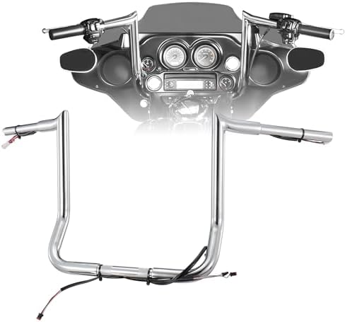 Amazon.com: Prewired 2016-2023 Street Glide Handlebars Pre-wired Ape ...