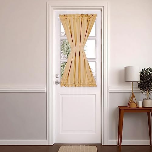 Amazon.com: PANOVOUS Small Door Window Curtains for Front Door ...