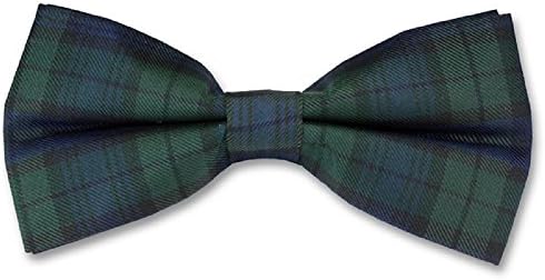 Men's Silk Tartan Black Watch Bow Tie : Amazon.co.uk: Fashion