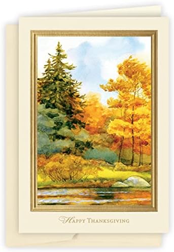 Amazon.com : The Gallery Collection, 25 Count Card Pack, Thanksgiving ...