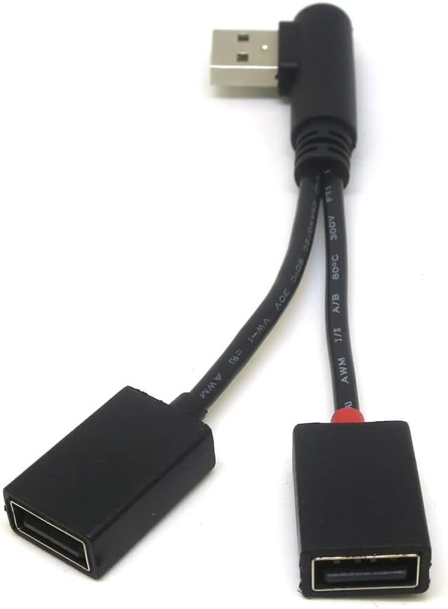 Amazon.co.jp: 変換名人JAPAN(Henkanmeijin Japan) 端子：USB A(L型 オス) - USB A(メス ...
