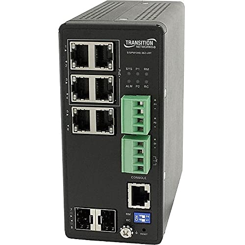 Amazon.com: Transition Networks 6-Port Managed 10/100/1000Base-T ...