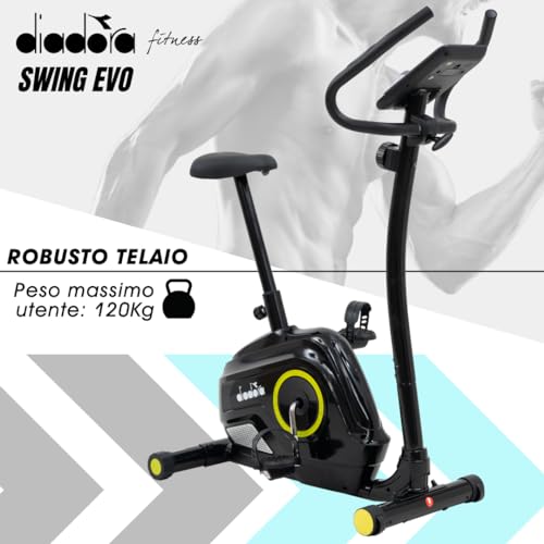 Diadora Fitness Swing Evo Cyclette con Hand Pulse a norma CE ...