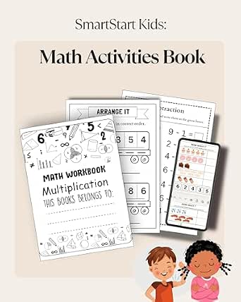SmartStart Kids Books: Math Activities Book eBook : Kids, SmartStart ...