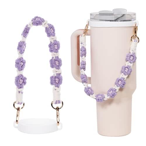 Amazon.com: Stanley Cup Accessories Set Water Bottle Handle Strap ...
