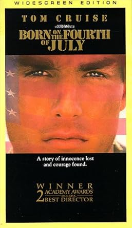 Amazon.com: Born on the Fourth of July (Widescreen Edition) [VHS ...