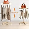 Amazon.com: ZOUXIKOU Round Clothes Rack, Floor Standing Rotatable ...