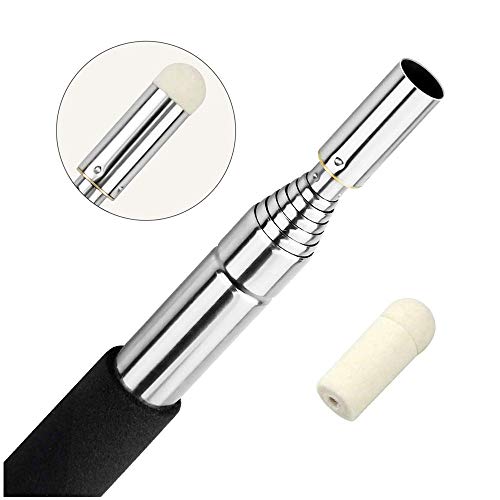 Voviggol Telescopic Teacher Pointer Stick With Hand Lanyard Teaching Pointer For Classroom