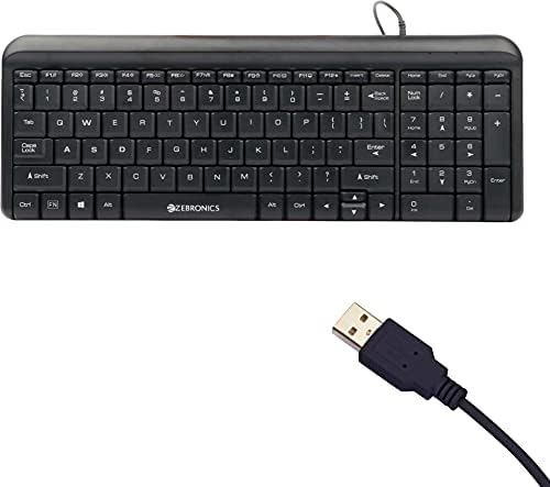 Amazon.in: Buy Portronics Ki-Pad 4 USB Wired Keyboard with Fn ...
