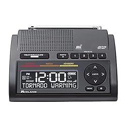 Amazon.com: Midland - WR400 Weather Radio Deluxe - NOAA Emergency Alert ...