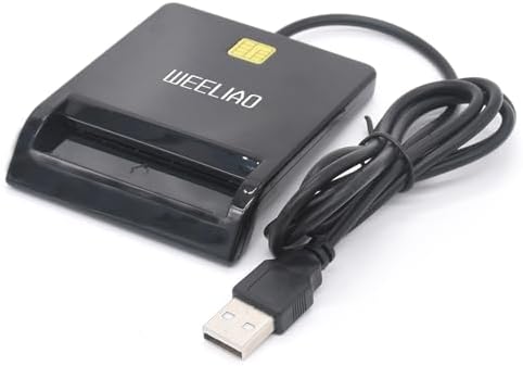 Amazon.com: WEELIAO CAC Smart Card Reader, DOD Military USB Common ...