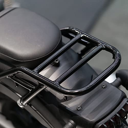 Snapklik.com : Motorcycle Luggage Rack, Detachable Motorcycle Rear Rack ...