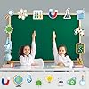 Amazon.com: 48Pcs Science Cutouts Science Bulletin Board Decorations ...
