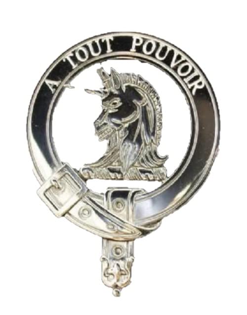 Amazon.com: Oliphant Scottish Clan Crest Badge in Solid Sterling Silver ...