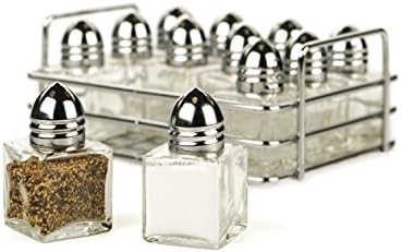 Amazon.com: TrueCraftware-Set of 24 Mini Salt Shakers 1/2 oz Stainless ...