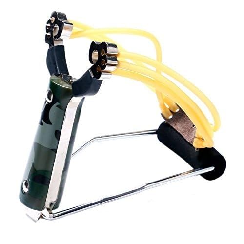 Kagbeni Powerful Aluminium Folding Slingshot/Gullel with Wrist Support ...