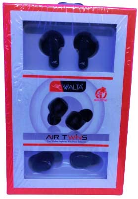 Walta AIR Twins/AIRBUDS| True Wireless EARHONES with Noise Reduction ...