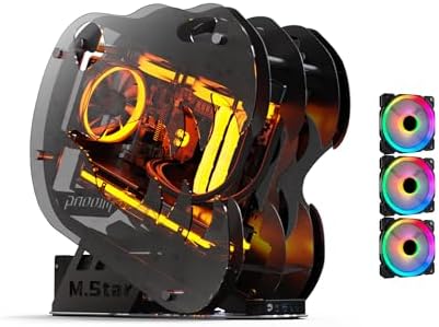 Amazon.com: MegaPC Dinosaur M.Star Open-Frame Mid-Tower Micro-ATX/Mini ...