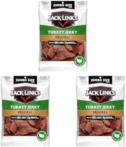 Amazon.com: Jack Link's Turkey Jerky, Original, 5.85 oz. Sharing Size ...