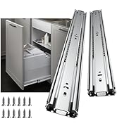 LONTAN Soft Close Drawer Slides 22 Inch Cabinet Drawer Slides 10 Pairs ...