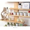 Amazon.com: Panalo Wooden Floating Shelves for Wall, Small Wood Display ...