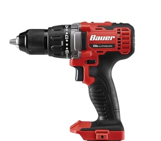 Amazon.com: 20V Cordless 1/2 in. Drill/Driver Compatible with Bauer ...