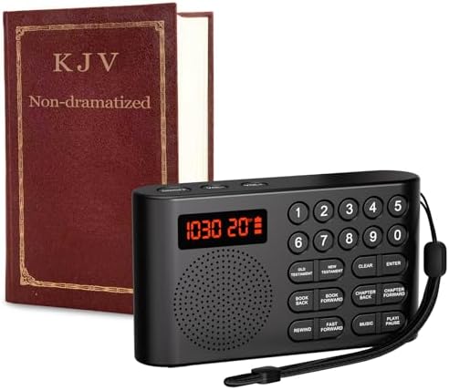 Amazon.com: ClaspVital KJV Audio Bible Player, King James Version ...