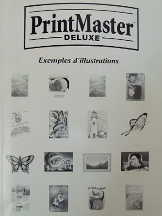 Amazon.fr - PrintMaster - Deluxe - Exemples d'illustrations - Livres