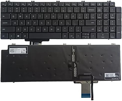 Amazon.com: Replacement Backlit Keyboard Without Frame for Dell ...